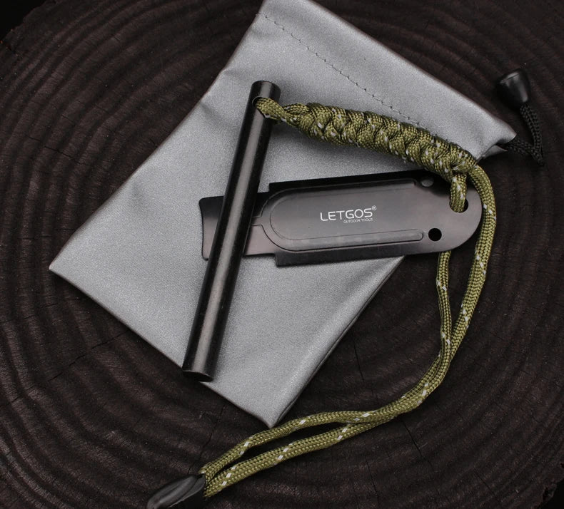 Magnesium Ferro Rod Fire Starter Survival Tool – ECOTERRA